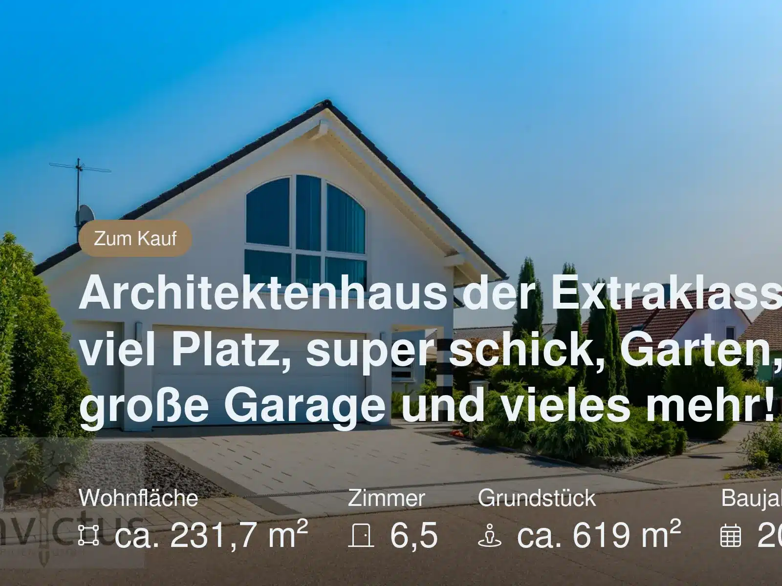 Nicht mehr verfügbar: Architektenhaus der Extraklasse, viel Platz ...